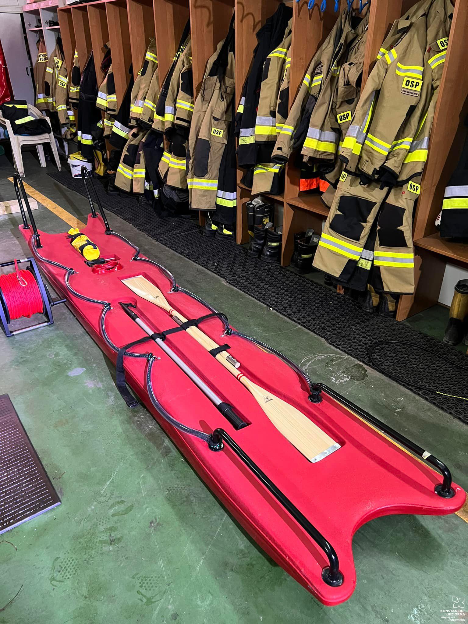 Nowe sanie lodowe dla druhów z OSP Słomczyn | Konstancin-Jeziorna